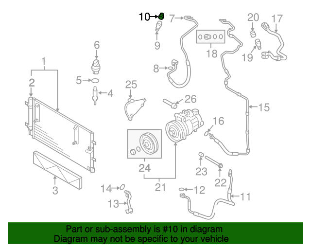 3C0-820-231 - Cap 2008-2023 Audi | Audi OEM Parts