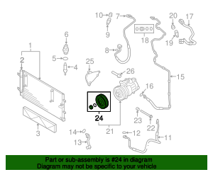 2008-2018 Audi A/C Compressor Clutch Pulley 8K0-260-810-A | Audi USA Parts