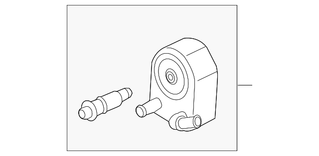 2020-2021 Ford Escape Oil Cooler HX7Z-6B856-A | QuirkParts
