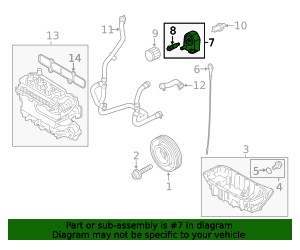 HX7Z-6B856-A - Oil Cooler 2020-2024 Ford | AutoNation Parts