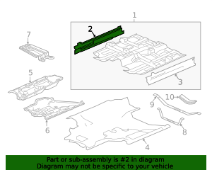 2017-2019 Honda CR-V Sill, R Front Inside 65140-TLA-305ZZ | OEM Parts ...