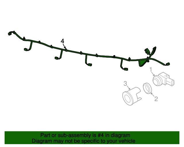 68232619AB - Wiring - 2014-2021 Ram | Mopar Parts Canada