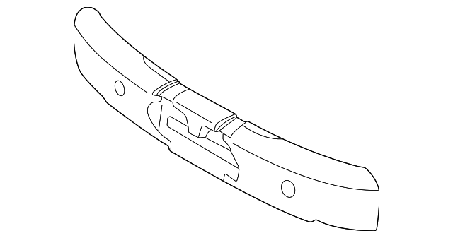 0K2NA-50311 - Energy Absorber 2002-2004 Kia Spectra | Kia.Parts Store