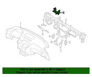 68117-1MA0A - Mount Bracket 2011-2019 Infiniti | AutoNationParts.com