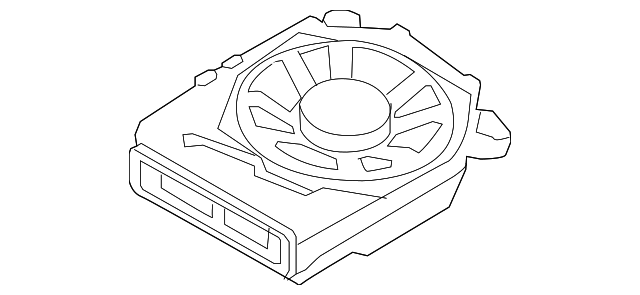 65139143136 - 2006-2015 BMW Speaker (65-13-9-143-136) | BMW of South ...