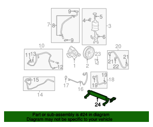 2007-2017 GM Power Steering Oil Cooler 22792865 | TascaParts.com