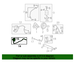 2007-2017 GM (s)hose 22915139 GM | GMPartsDirect.com