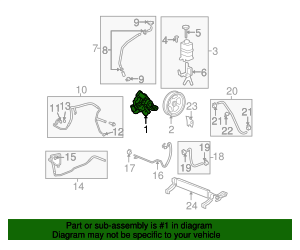 2007-2017 GM Power Steering Pump 85112727 | GM Parts Center