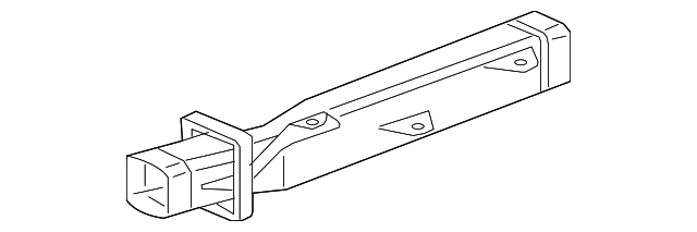 2015-2016 Honda CR-V Duct Assembly, Rear Vent (Left-Hand) 83485-T0A-H01 ...