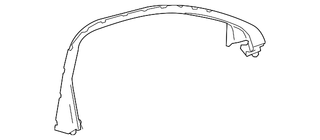 2014-2020 Chevrolet Impala Upper Molding 23202688 | QuirkParts