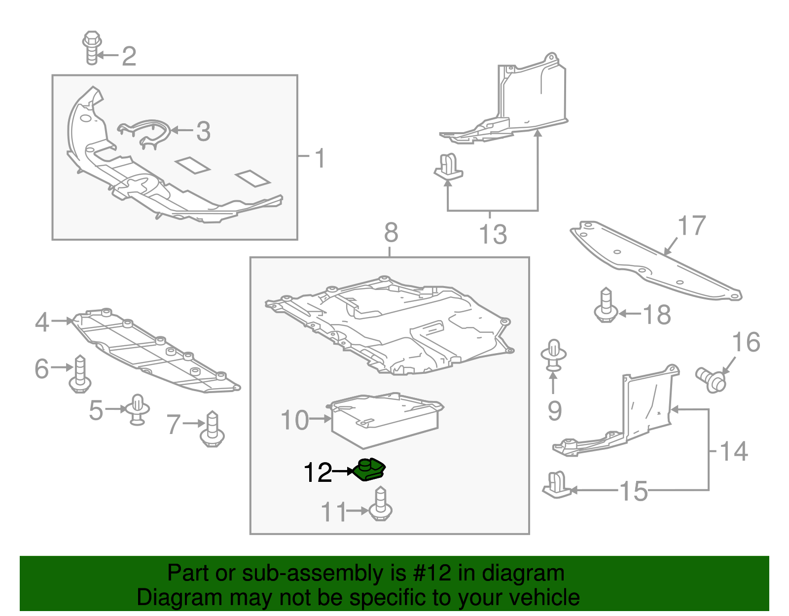 90179-06104 - Engine Cover Nut 2016-2024 Toyota | Longo Toyota Parts