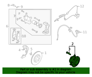51730-L1000 - Wheel Bearing and Hub Assembly 2020-2023 Hyundai ...
