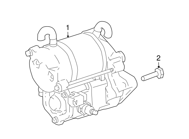28100-0A011-84 - Starter Motor 2004-2018 Lexus | AutoNationParts.com