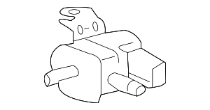 25860-0S020 - Valve Assembly, Vacuum Switching, No. 1 2007-2022 Toyota ...