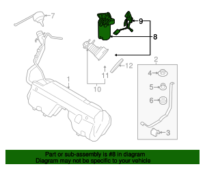 16147363076 - 2009-2016 BMW Z4 Fuel Pump (16-14-7-363-076) | BMW of ...