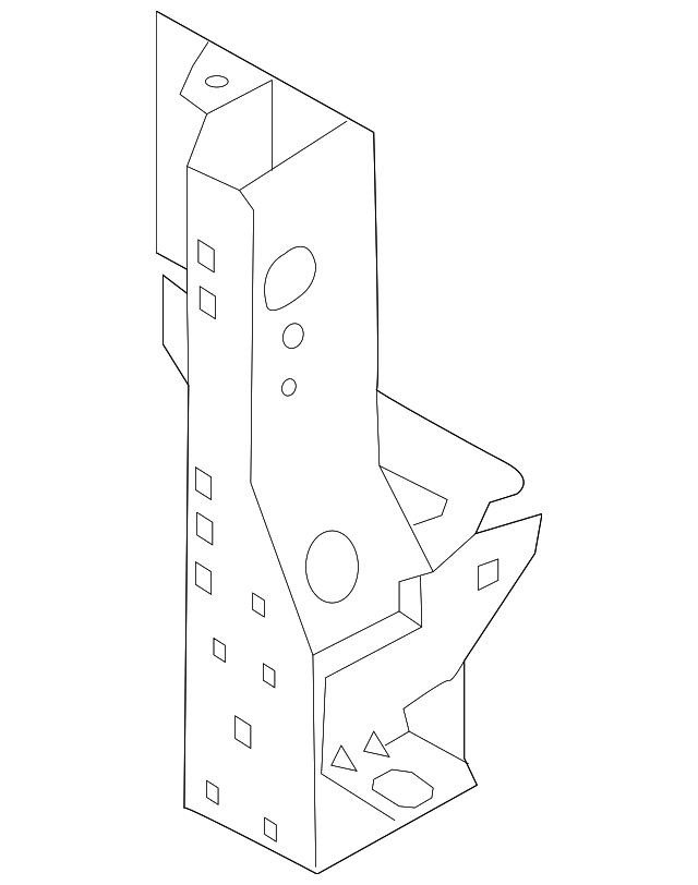2017-2023 Nissan TITAN Vertical Support F2520-EZ4MA | QuirkParts