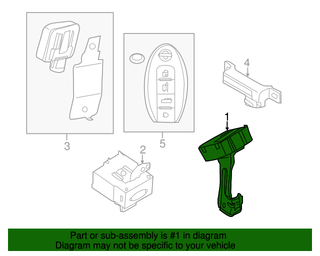 2007-2014 Nissan Control Module 28595-JA00A | TascaParts.com