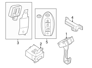 285F5-1AA0A - Control & Sensor 2009-2014 Nissan Murano | Nissan Parts ...