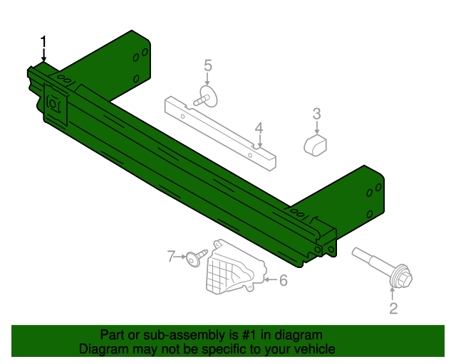 Genuine Impact Bar for 2021-2023 Land Rover Range Rover Velar | Land ...