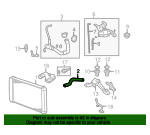 2006-2016 GM Radiator Inlet Hose 19258620 GM | GMPartsDirect.com