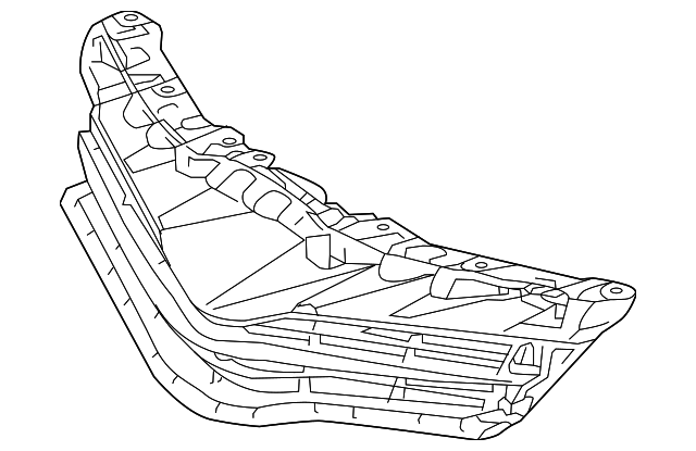 53111-0D350 - Upper Grille - 2014 Toyota Yaris | OEM Genuine Toyota Parts