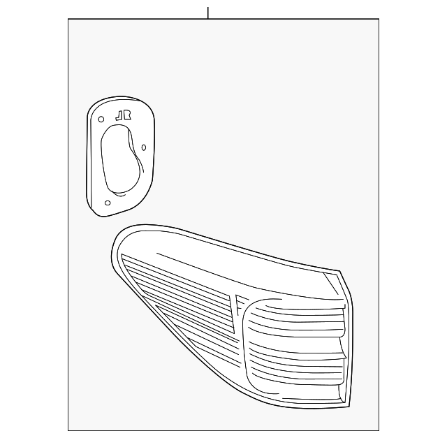 2010-2012 Lexus RX350 Lens & Housing 81551-48240 | OEM Parts Online