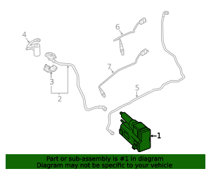 2016-2023 BMW Vapor Canister 16-11-7-390-448 | BMWPartsDirect.com