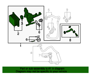 2016-2021 GM Engine Oil Cooler Adapter 12670866 | TascaParts.com