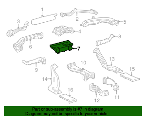2021-2023 Toyota Camry Air Distributor 87201-06C00 | Toyota Parts Center
