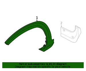 2021-2024 Kia Seltos Wheel Flare 87712-Q5000 | OEM Parts Online