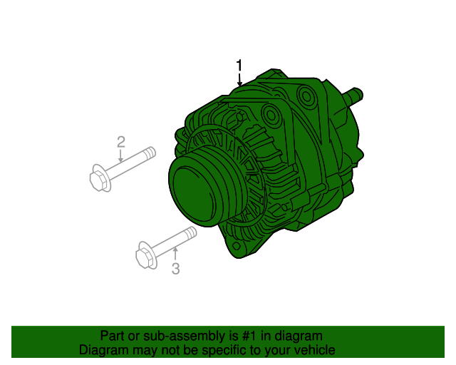 37300-3C125-SJ - Alternator 2007-2009 Kia | Kia.Parts Store