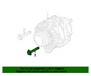 37452-39100 - Alternator Mount Bolt - 2002-2006 Kia | Kia Auto Parts