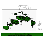 2018-2024 GM Passenger Side Door Mirror 84626244 | GM Parts Center