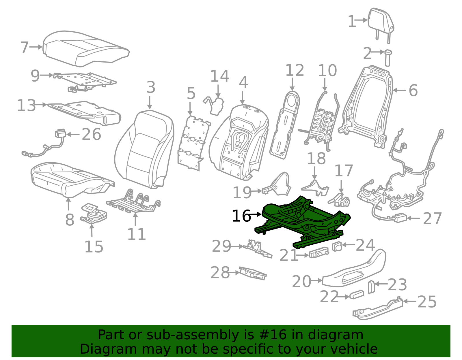 2019-2025 GM F Frame 13525354 GM | GMPartsDirect.com
