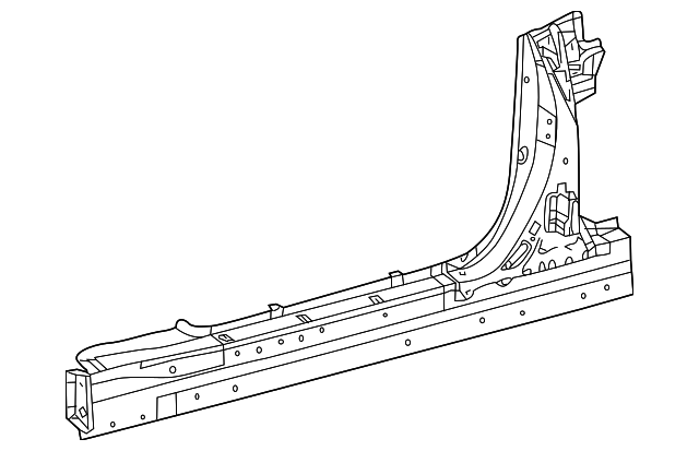 2010-2015 Lexus Rocker Panel Assembly 61402-53903 | OEM Parts Online