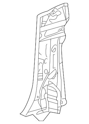 2010-2015 Lexus Rocker Panel Reinforcement 61303-53010 | OEM Parts Online