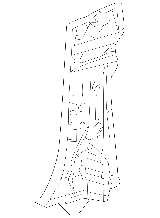 2010-2015 Lexus Rocker Panel Reinforcement 61303-53010 | OEM Parts Online