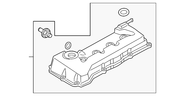 2007-2013 Nissan Valve Cover 13264-JA00A | QuirkParts
