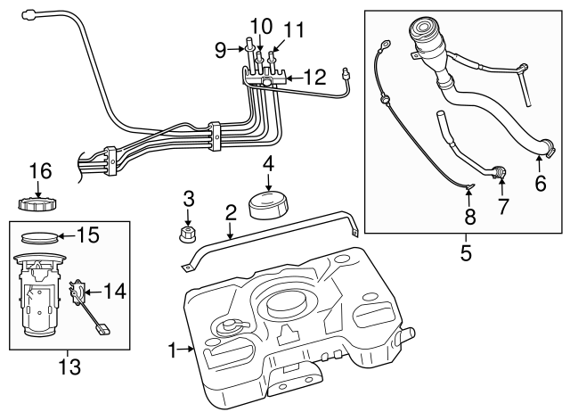 2005-2021 Mopar Hinge Nut 68065741AA | Mopar Parts Canada