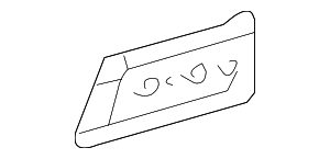 61463-60010 - Inner Rocker - 2003-2009 Lexus GX470 | My L Parts