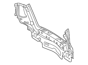 253-640-27-00-64 - Rear-End Center Section 2016-2023 Mercedes-Benz ...