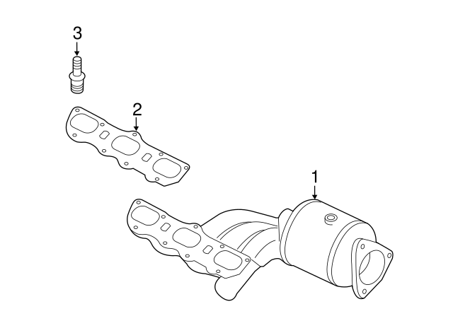 2009-2019 Porsche Exhaust Manifold Gasket 997-111-107-31 ...