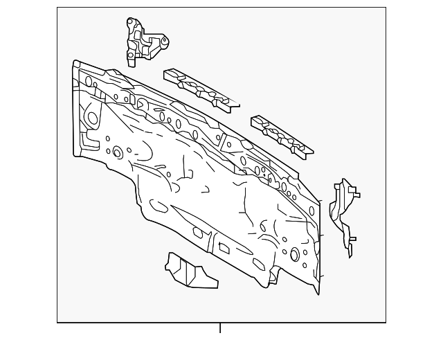 Lexus OEM Rear Body Panel Part# 58307-24120 | OEM Vehicle Parts