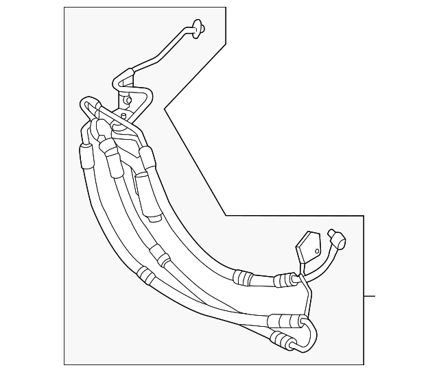 Genuine BMW 32-41-6-778-534 | Lower Press Line | FREE Shipping on Most ...