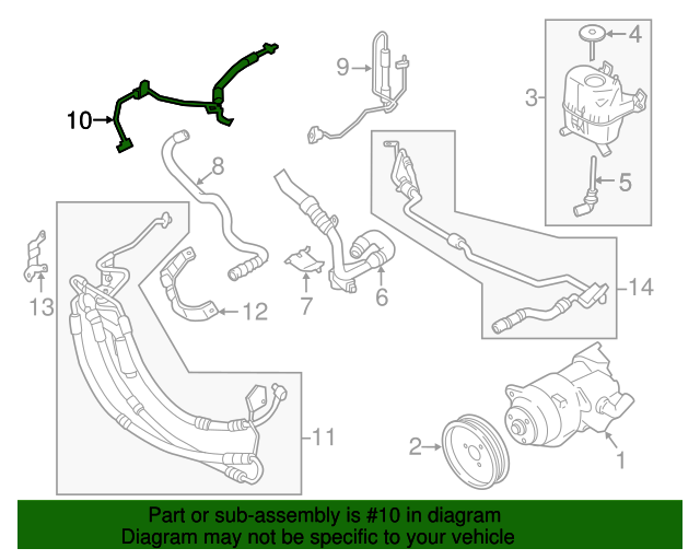 32-41-6-796-370 - Return pipe Dynamic Drive 2009-2019 BMW ...