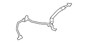 32416796370 - 2009-2019 BMW Power Steering Return Hose (32-41-6-796-370 ...