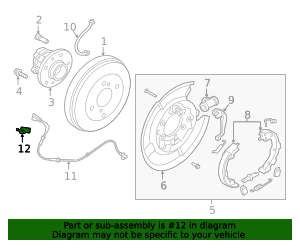 2018-2025 Nissan ABS Sensor Bracket 47960-5RA0A | Hart Nissan of NoVa