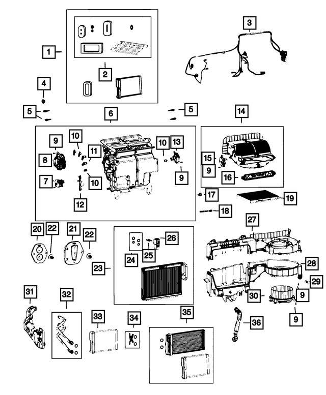 68308975AA - Air Inlet Housing 2017-2022 Chrysler | Mopar Wholesale Parts