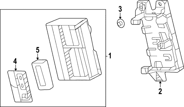 OEM GM Control Module For 2022-2023 GMC Hummer EV Pickup - Part No ...