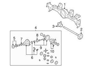 2007-2009 Toyota Carrier Assembly 41110-35B61 | Toyota Parts Center